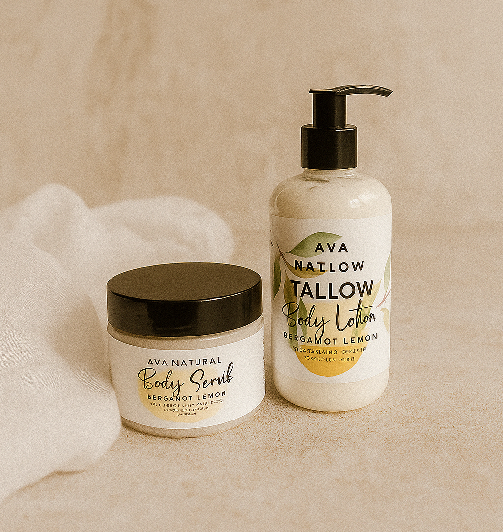 Bergamot - Lemon Glow Bundle – Ava Natural